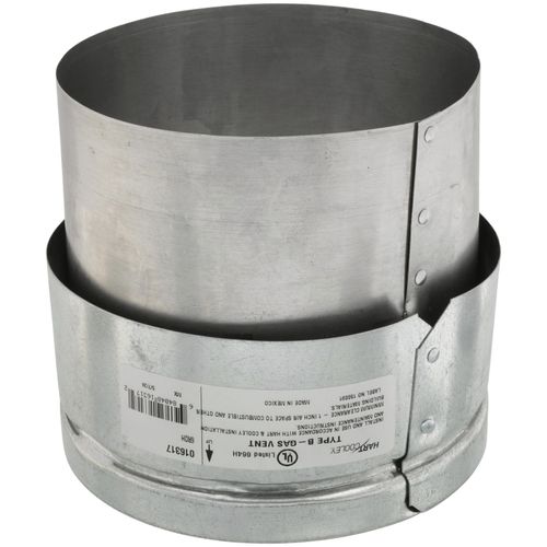 16317 - Hart & Cooley 16317 - 6" Draft Hood Connector (6RDH)