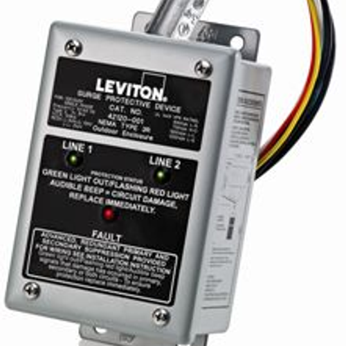 42120-1 - Leviton 42120-1 - Type 2 Single Phase SuRGe Panel w/ Enhanced ...