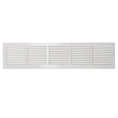 16435 - Hart & Cooley 16435 - 30" x 8" White Baseboard Return Air ...