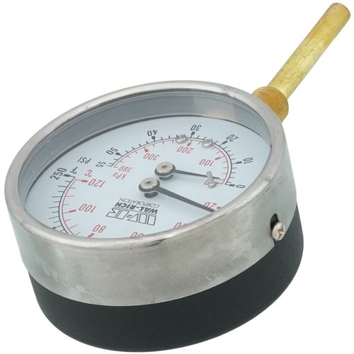 1711015 - Wal-rich 1711015 - 3-1/4" W-R Straight Tridicator (70°F - 250°F)