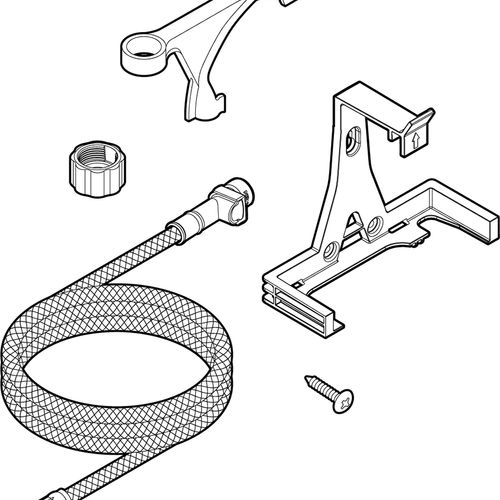 177566 - Moen 177566 - Wall Mount Service Kit, 177566