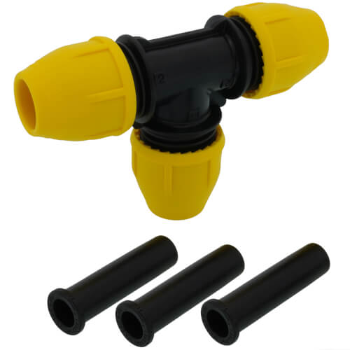 18-401-005 - Home-Flex 18-401-005 - 1/2" IPS Underground Yellow Poly ...