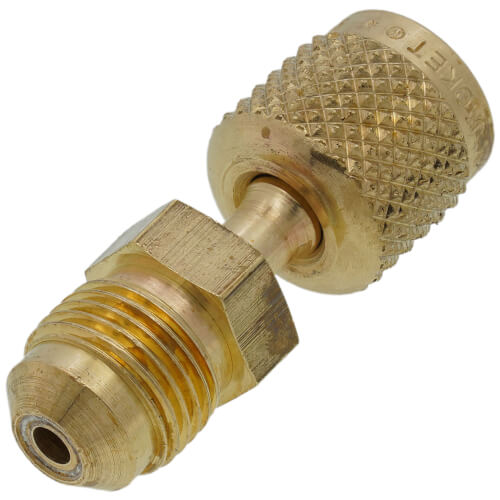 19102 - Yellow Jacket 19102 - 1/4" Female Quick Coupler x 3/8" Male Flare
