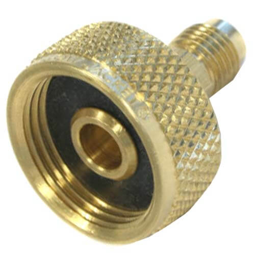 19105 - Yellow Jacket 19105 - 3/4" NPS Cylinder Adapter with 1/4" Male ...