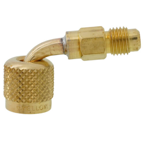 19191 - Yellow Jacket 19191 - 1/4" Female Quick Coupler x 1/4" Male Flare