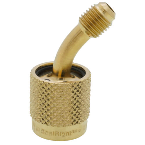 19208 - Yellow Jacket 19208 - 1/4" SealRight 45° x 1/4" Male Flare ...