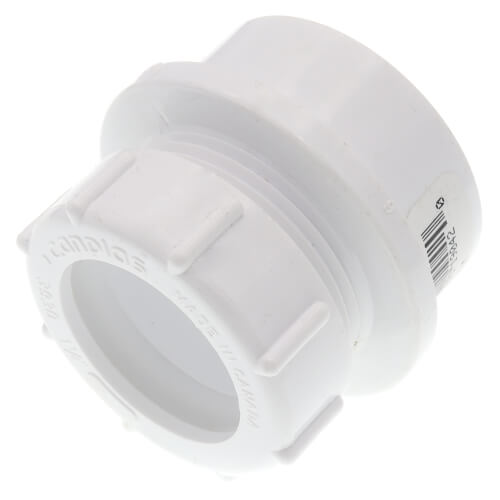 193211Y - IPEX 193211Y - 1-1/2" x 1-1/4" PVC DWV Male Trap Adapter w ...