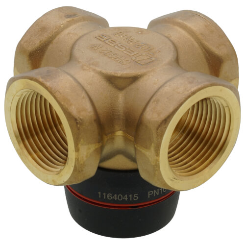 193B1533 - Danfoss 193B1533 - 1" 4-Way Mixing Valve, 11.7 CV (Threaded)