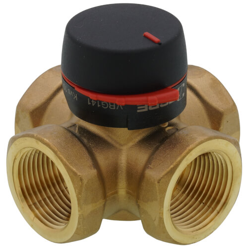 193B1533 - Danfoss 193B1533 - 1" 4-Way Mixing Valve, 11.7 CV (Threaded)