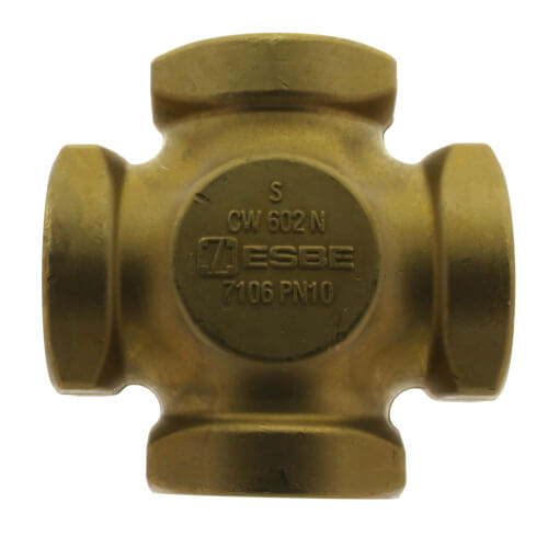 193B1535 - Danfoss 193B1535 - 1-1/2" 4-Way Mixing Valve, 29.3 Cv ...