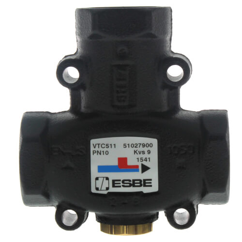 193B1700 - Danfoss 193B1700 - ESBE Series 1" 3-Way Thermic Valve (Body ...