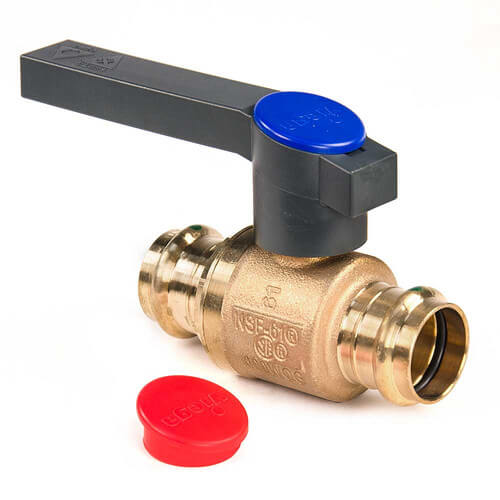 19688 - Viega 19688 - 1" Propress Ball Valve (Plastic Handle)