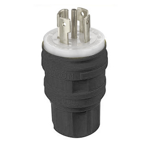 28W81-B - Leviton 28W81-B - 30A, 120/208V 3-Phase Y, NEMA L21-30P, 4P ...