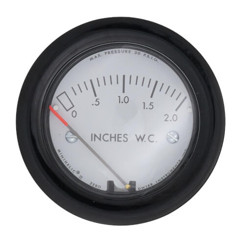 2-5002 - Dwyer 2-5002 - Minihelic II Differential Pressure Gage (0 - 2. ...