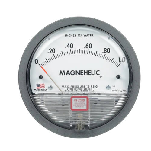 2300-0 - Dwyer 2300-0 - Magnehelic Differential Pressure Gage (.25" - 0" - .25" W.C.)