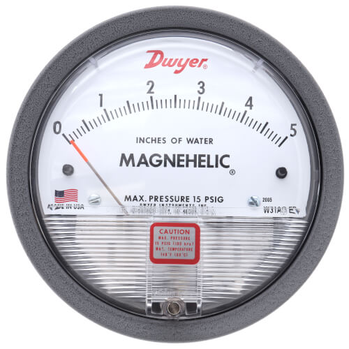 2005-DWYER - Dwyer 2005-DWYER - 2000 Series Differential Pressure Gauge ...
