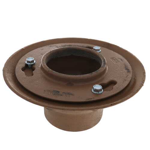 2005Y04BA - Jay R. Smith 2005Y04BA - 4" Cast Iron No-Hub Floor Drain ...