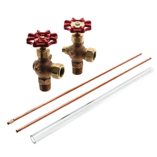 2025000 - Apollo Valves 2025000 - 1/2" Heavy Bronze Gauge w/ Aluminum ...