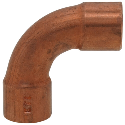 20252 - Elkhart 20252 - 1/2" OD ACR Copper 90° Long Turn Elbow