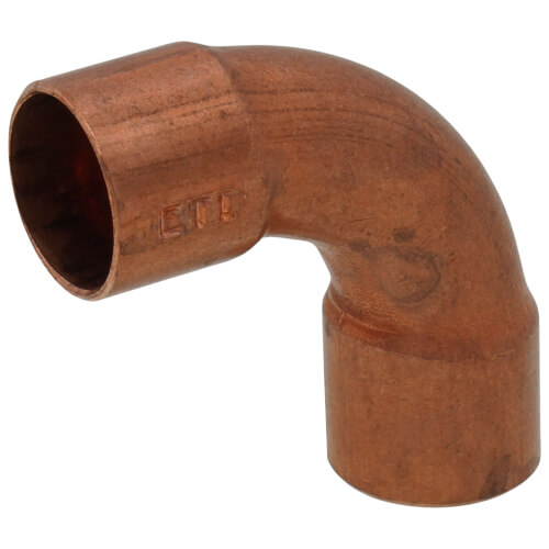 20252 - Elkhart 20252 - 1/2" OD ACR Copper 90° Long Turn Elbow