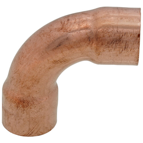 20254 - Elkhart 20254 - 5/8" OD ACR Copper 90° Long Turn Elbow