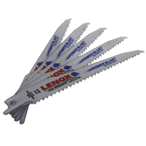 20572656R - Lenox 20572656R - 656R - 6" Bi-Metal Reciprocating Blade, 5 ...