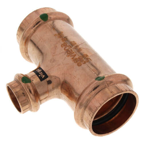 20698 - Viega 20698 - 3" x 3" x 2" ProPress XL-C Copper Tee (Lead Free)