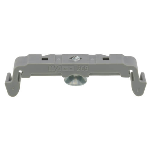 209-123 - WAGO 209-123 - Din Rail Mounting Foot w/ Screw - Gray