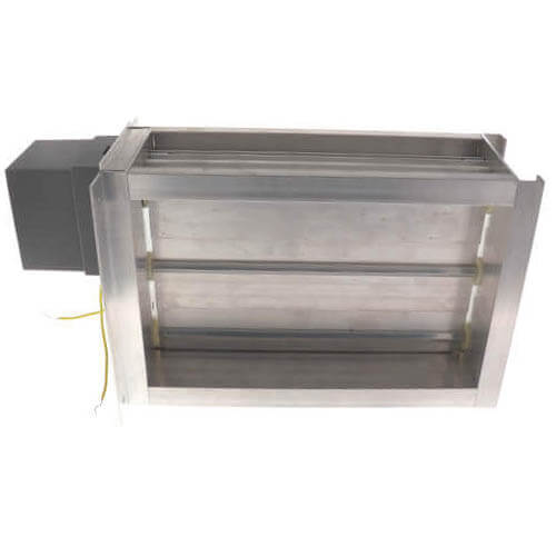 20X14ND-RSD-NC - EWC Controls 20X14ND-RSD-NC - 20" x 14" ND-RSD Motorized Spring Return Damper ...