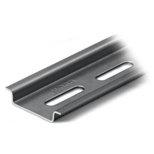 210-112 - WAGO 210-112 - 2m Long Steel Slotted Rail