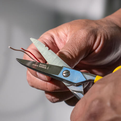 2100-8 - Klein Tools 2100-8 - Free-Fall Snip Stainless Steel