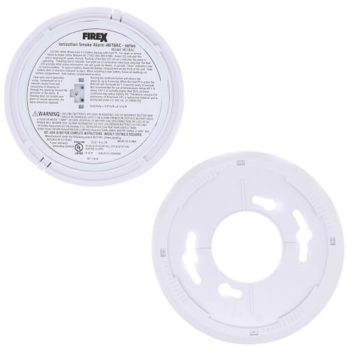 21007581 - Kidde 21007581 - i4618 Hard-Wired Ionization Smoke Alarm ...