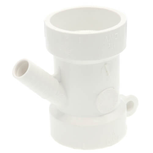 212321W - Canplas 212321W - White PVC Appliance Wye, 1-1/2" x 1-1/2" x ...