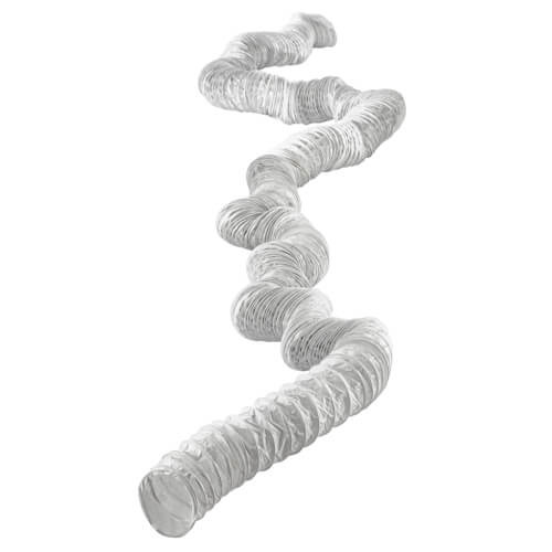 219L - Lambro Industries 219L - 4" x 50 Ft. Flexible White Vinyl Duct