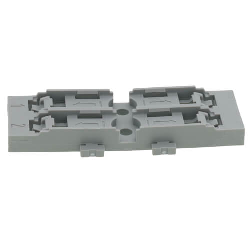221-2522 - WAGO 221-2522 - 2-Gang Mounting Carrier for Levered Inline ...