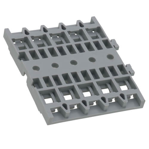 221-2525 - WAGO 221-2525 - 5-Gang Mounting Carrier for Levered Inline ...