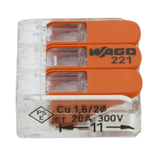221-413/K194-4045 - WAGO 221-413/K194-4045 - 3-Conductor Compact ...