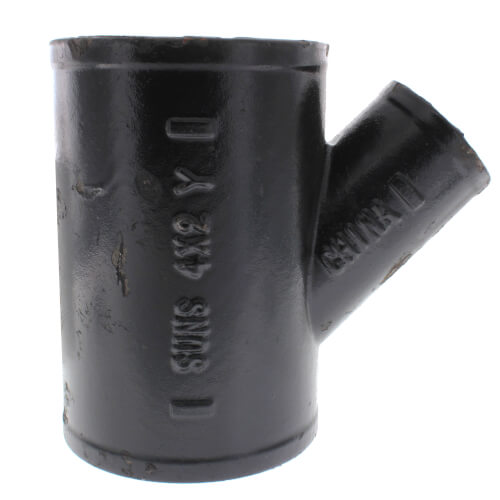 221320 - NewAge Casting 221320 - 4" x 2" Imported No Hub Cast Iron Wye
