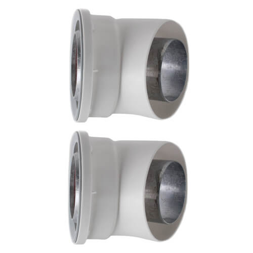 224050 - Rinnai 224050 - 45° Non-Condensing Vent Pipe Elbows (2 Pack) 224050 - Rinnai 224050 - 45° Non-Condensing Vent Pipe Elbows (2 Pack)