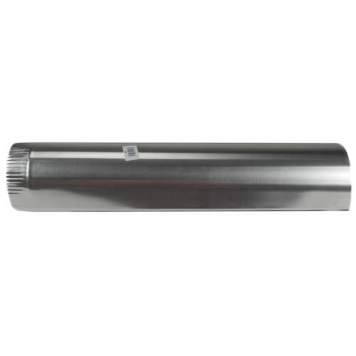 228 - Lambro Industries 228 - 3" x 24" Aluminum Snap-Lock Pipe