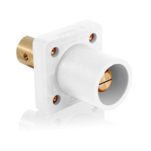 16R19-UW - Leviton 16R19-UW - 16 Series Single Pole Cam Type Male Panel ...