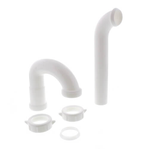 230-0105101 - Sioux Chief 230-0105101 - 1-1/4" White P-Trap, With 2 ...