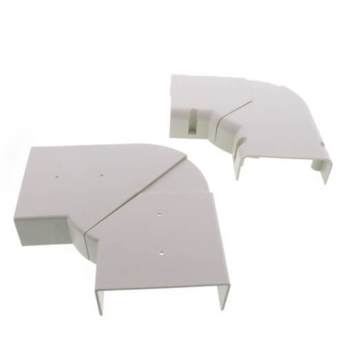 230-AFB4 - DiversiTech 230-AFB4 - 4" SpeediChannel Adjustable Flat Bend (Natural)