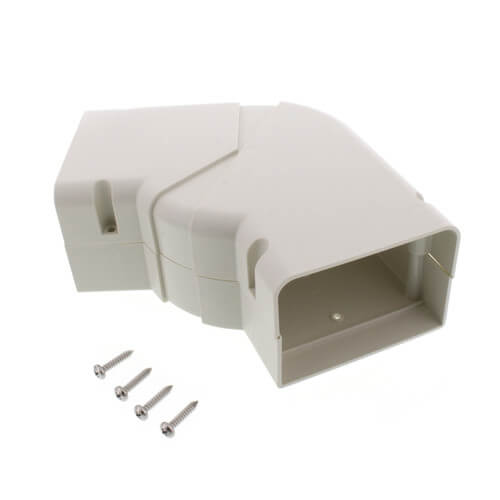 230-AFB4 - DiversiTech 230-AFB4 - 4" SpeediChannel Adjustable Flat Bend (Natural)