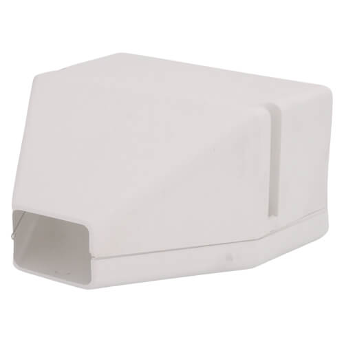 230-DE6W - DiversiTech 230-DE6W - 6" SpeediChannel Duct End (White)