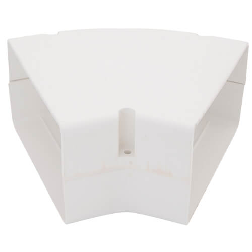 230-FB456W - DiversiTech 230-FB456W - 6" SpeediChannel 45° Flat Bend (White)