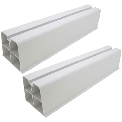 230-MB17W - DiversiTech 230-MB17W - 17" White Hef-T-Block Mounting ...