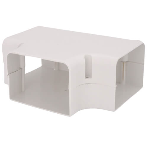 230-TJ4W - DiversiTech 230-TJ4W - 4" SpeediChannel T-Joint (White)