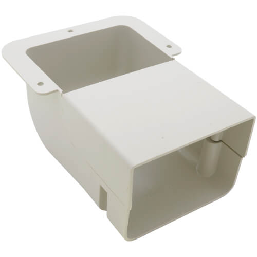 230-WC4W - DiversiTech 230-WC4W - 4" SpeediChannel Wall Penetration Cover (White)