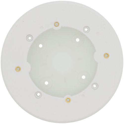2338A-WH - Wiremold 2338A-WH - 5-1/2" Dia. Open Base Round Fixture Box ...